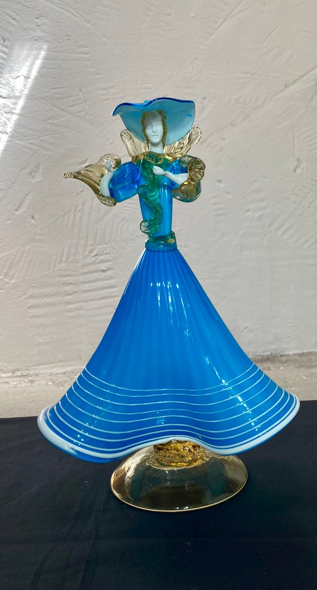 Vintage Murano Glass Dancer, 1960s for sale at Pamono