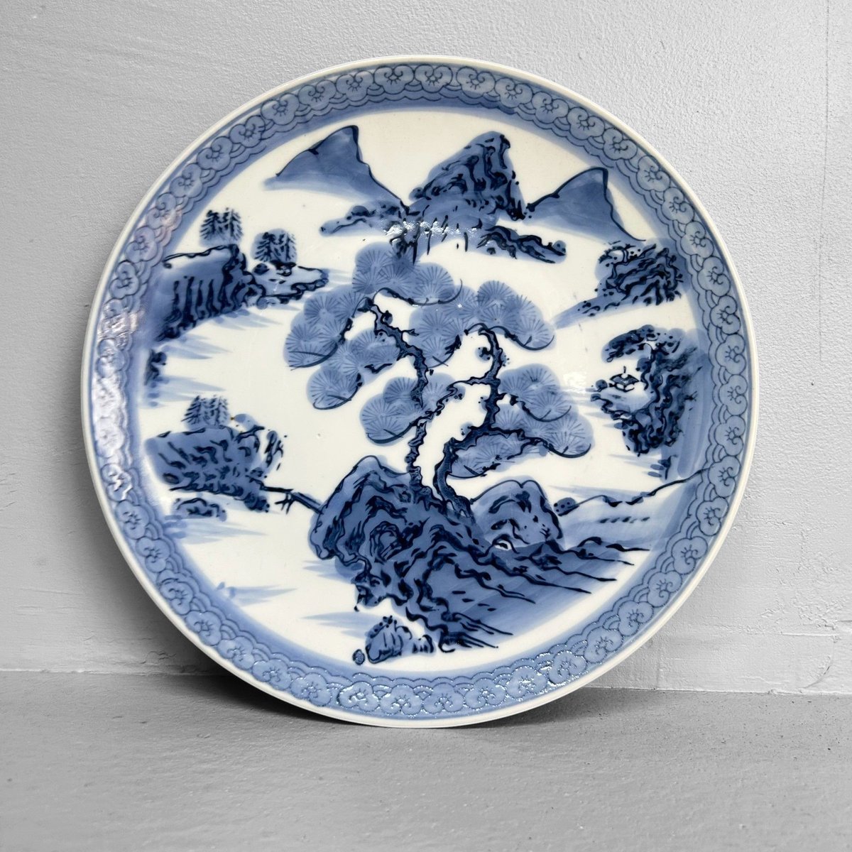 Vintage Japanese Arita Plate, 1970s for sale at Pamono