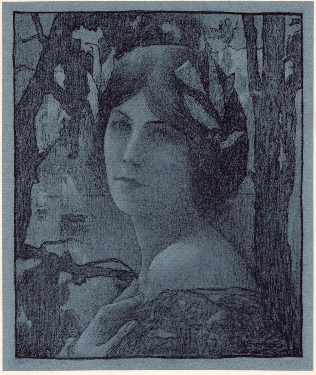 Henri Guinier, Nuit Douce, 1899, Original Lithograph for sale at Pamono