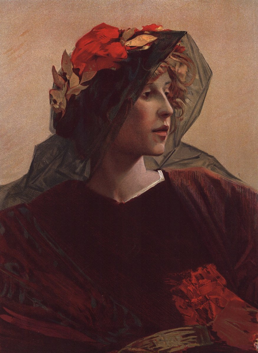 Alfred Agache, Impéria, 1899, Original Lithograph for sale at Pamono