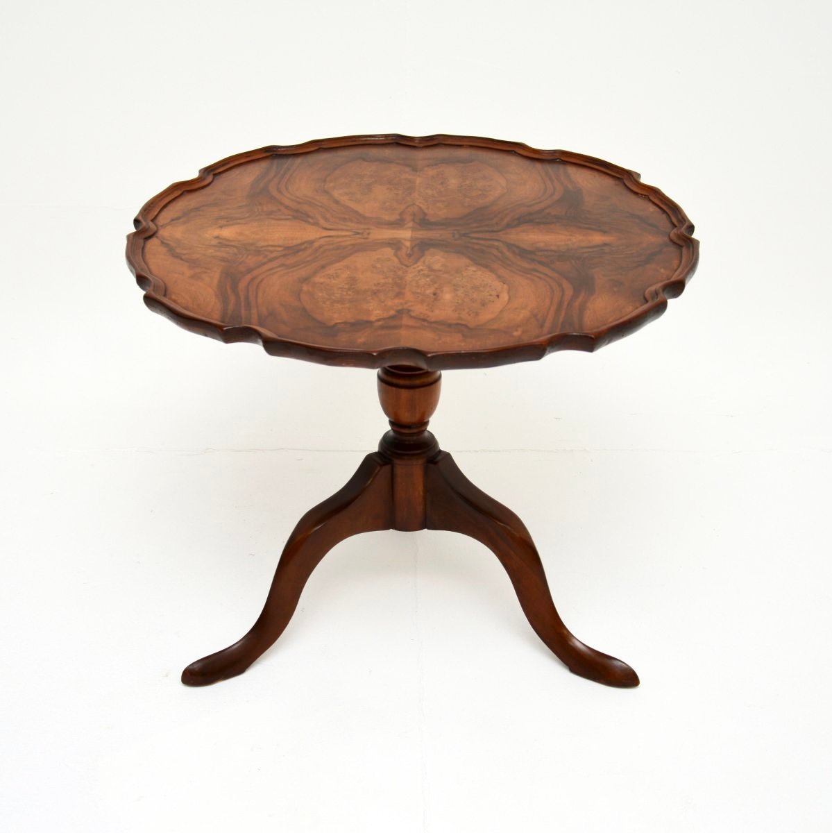 Burr Walnut Occasional Coffee Table, 1930s for sale at Pamono