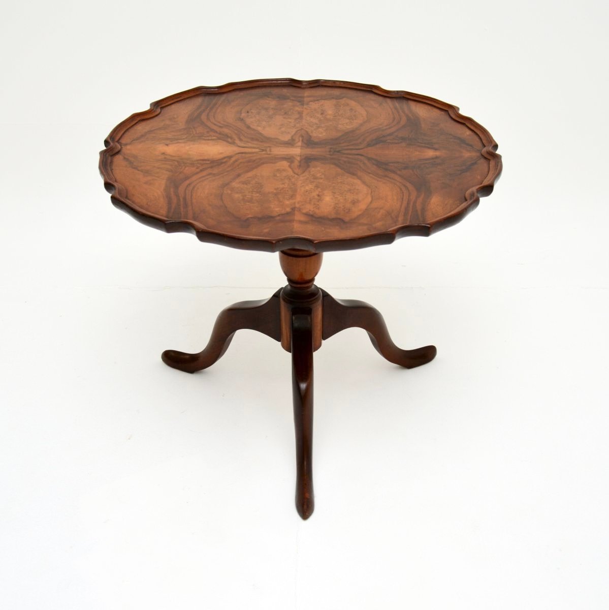 Burr Walnut Occasional Coffee Table, 1930s for sale at Pamono