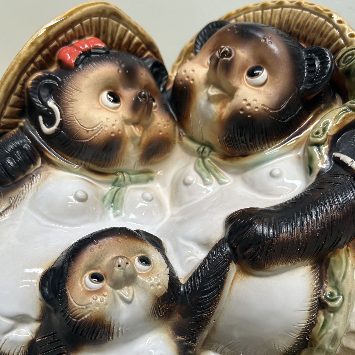 Japanese Tanuki Family Shigaraki, 1980s for sale at Pamono
