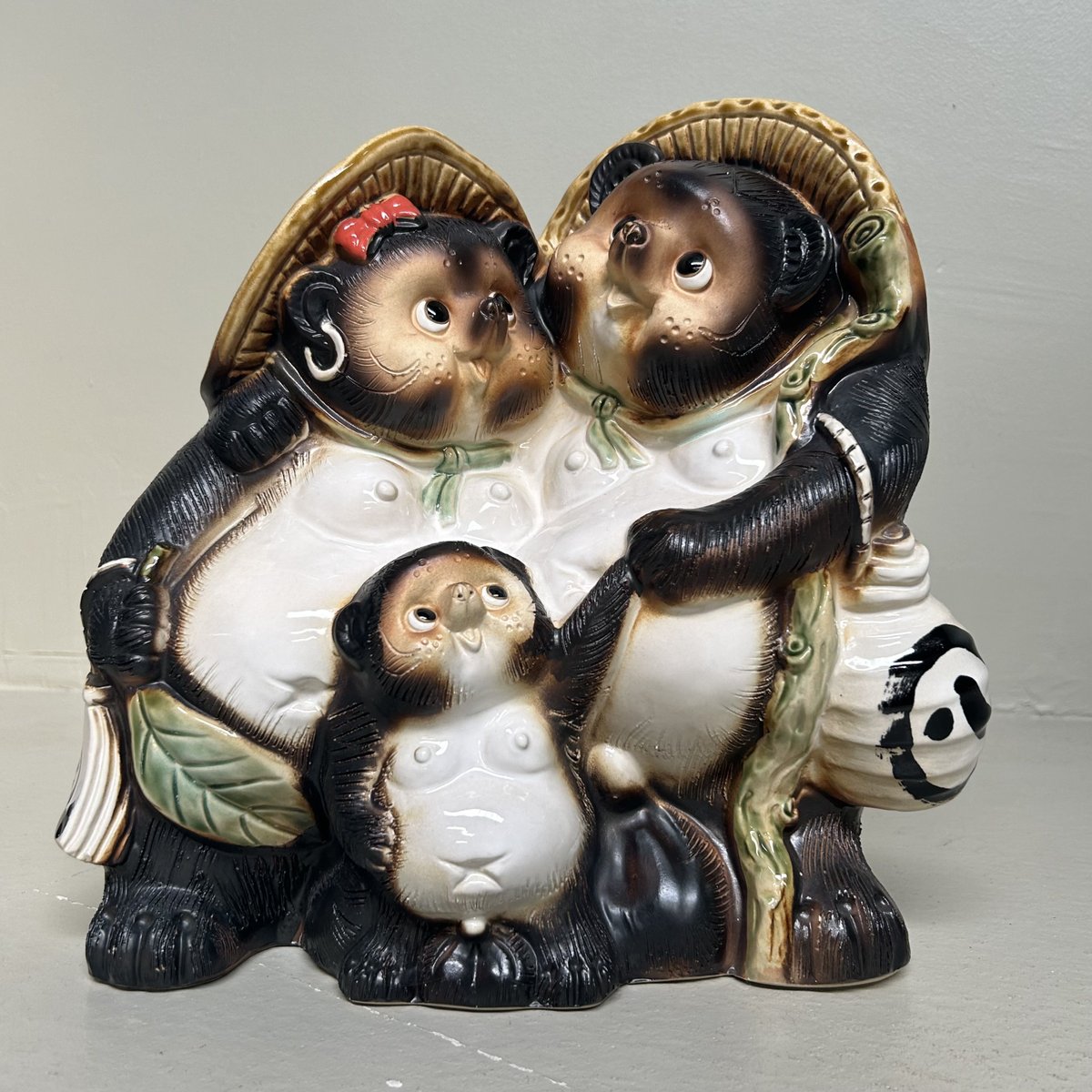 Japanese Tanuki Family Shigaraki, 1980s for sale at Pamono