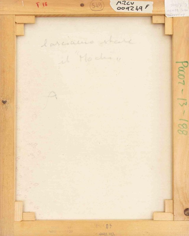 Alberto Gallerati, Let's Leave the Mochi Alone, Oil on Canvas, 1970s for sale at Pamono