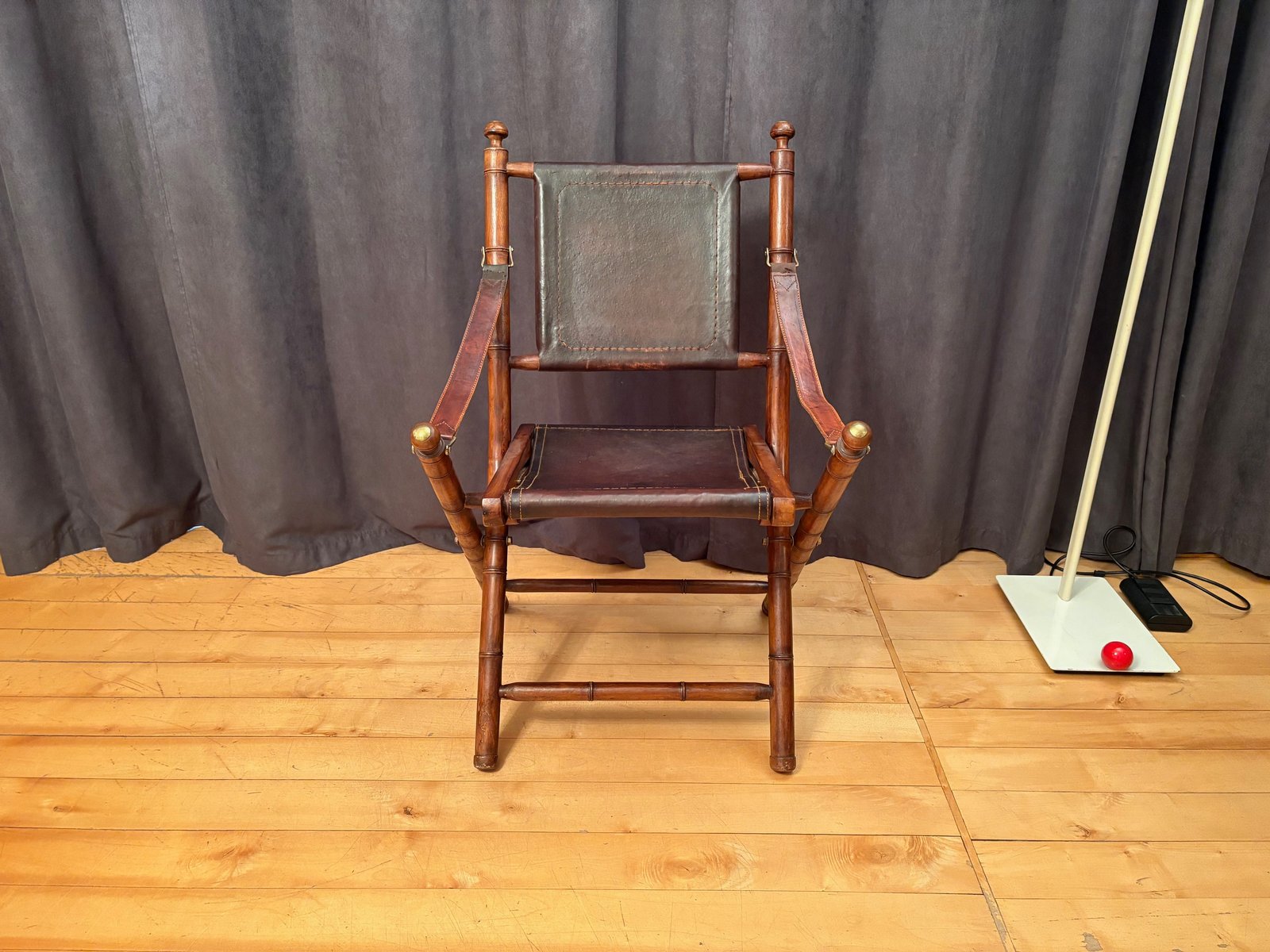 Folding Officers Campaign Chair, 1960s for sale at Pamono