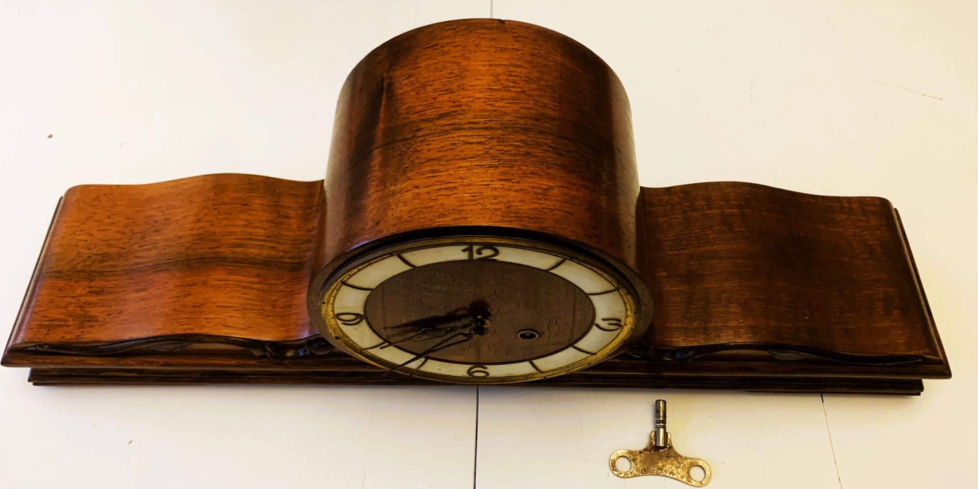 German Juba B 14 Mantel Clock, 1920s-1940s for sale at Pamono