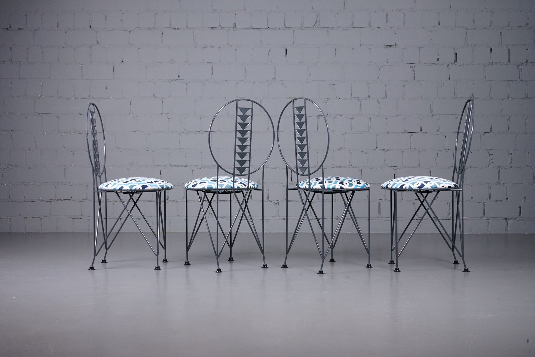 Midway Chair in Hermès Upholstery by Frank Lloyd Wright for Cassina ...