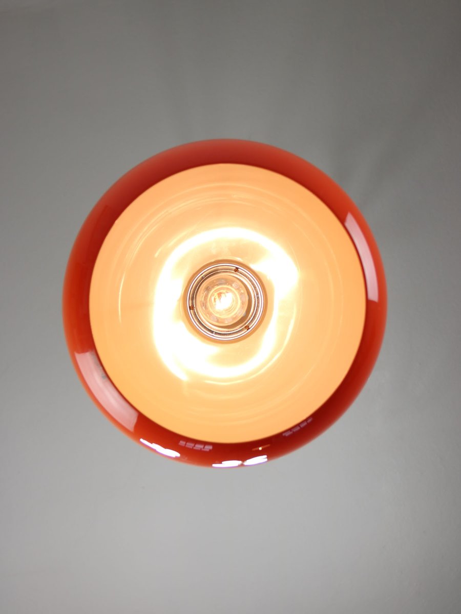 Orange Jolly Pendant Lamp by Luigi Massoni for Guzzini, 1970s for sale ...