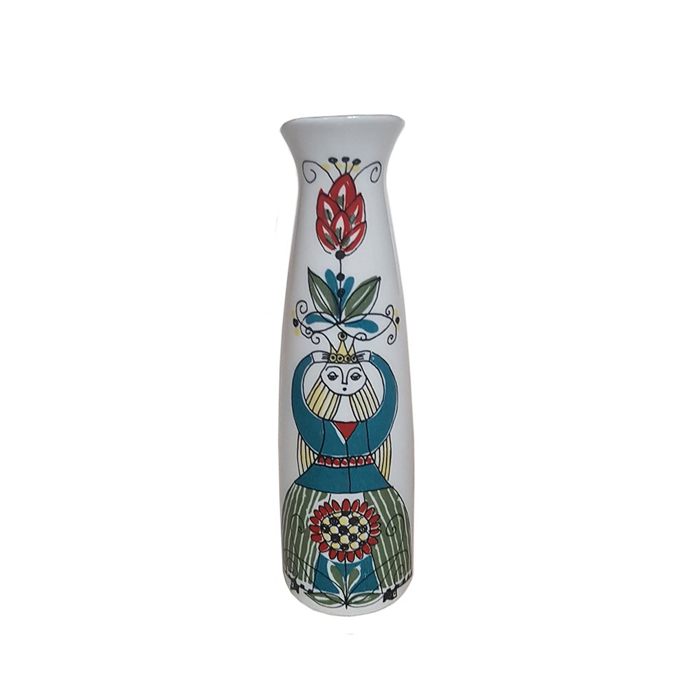 Vintage Figgjo Flint Saga Vase, 1980s for sale at Pamono