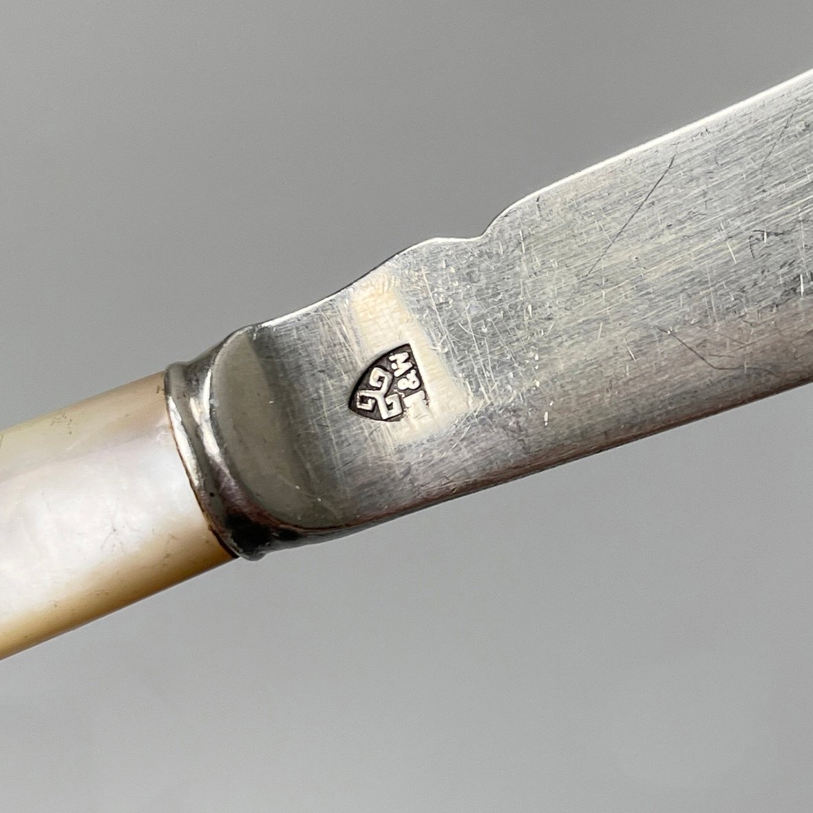 English Silver-Plated and Bakelite Knifes by Mappin and Weeb, 1950s ...