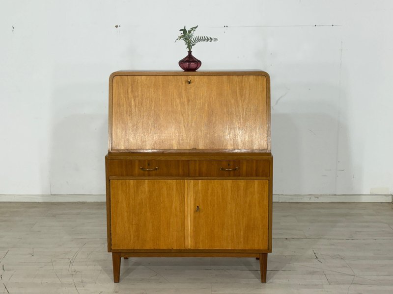 Mid-Century Secretary Writing Cabinet for sale at Pamono