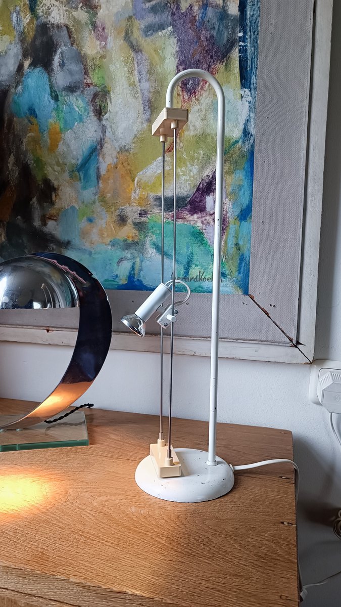 Early Dutch Halogen Table Lamp, 1970s for sale at Pamono