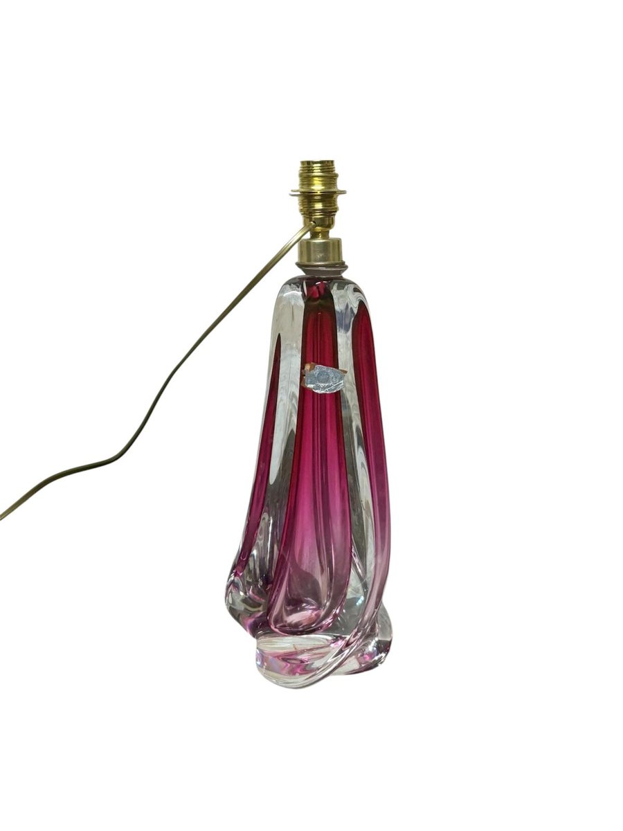 Belgian Table Lamp from Val Saint Lambert for sale at Pamono