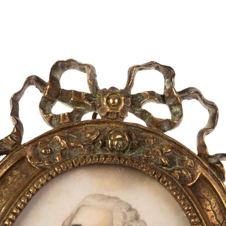 French Miniature Gilded Bronze Portrait of King Louis XVI for sale at ...