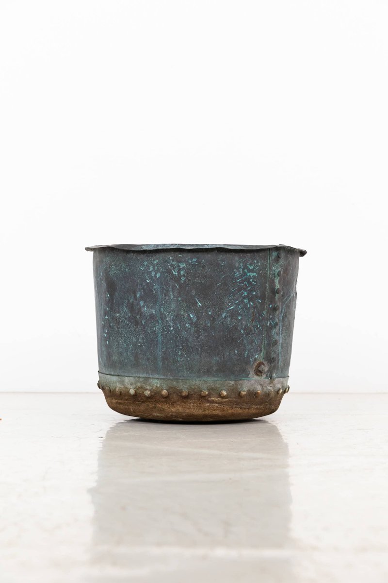 Antique Victorian Riveted Copper Boiler Pot for sale at Pamono