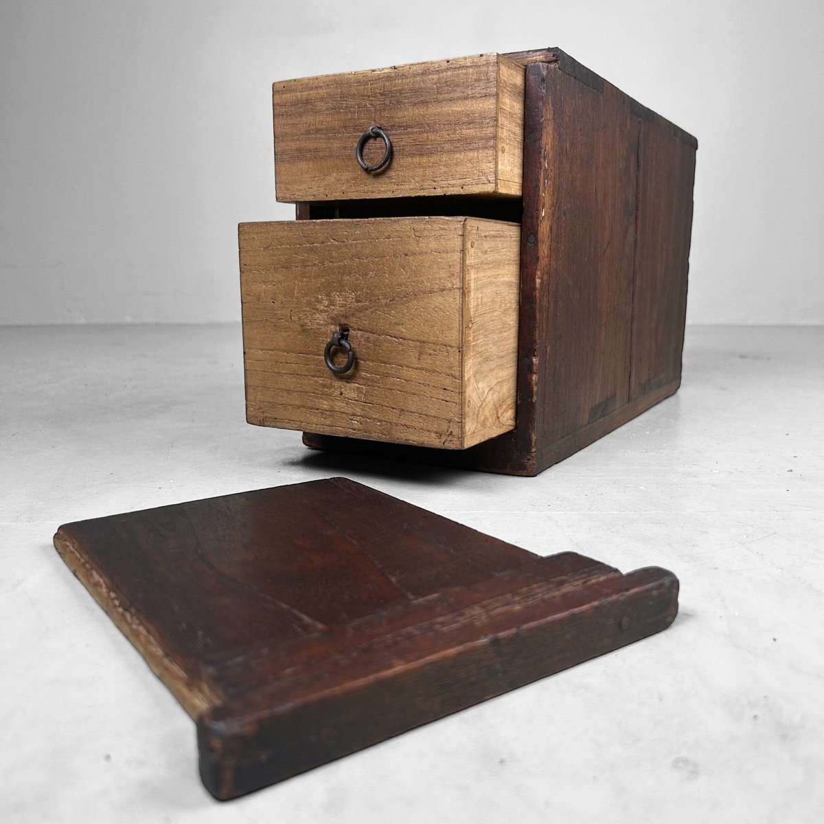 Small Antique Japanese Storage Chest, 1890s for sale at Pamono