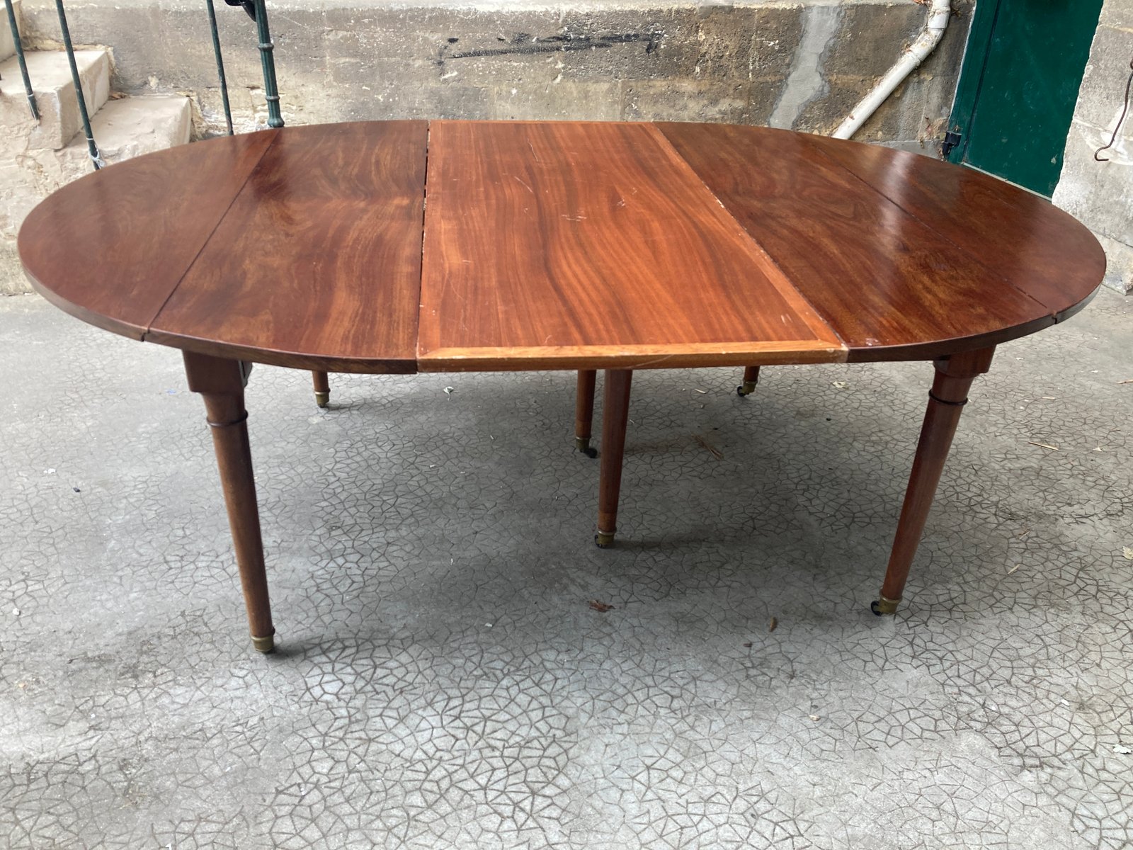 Folding Extendable Table, 1920s for sale at Pamono