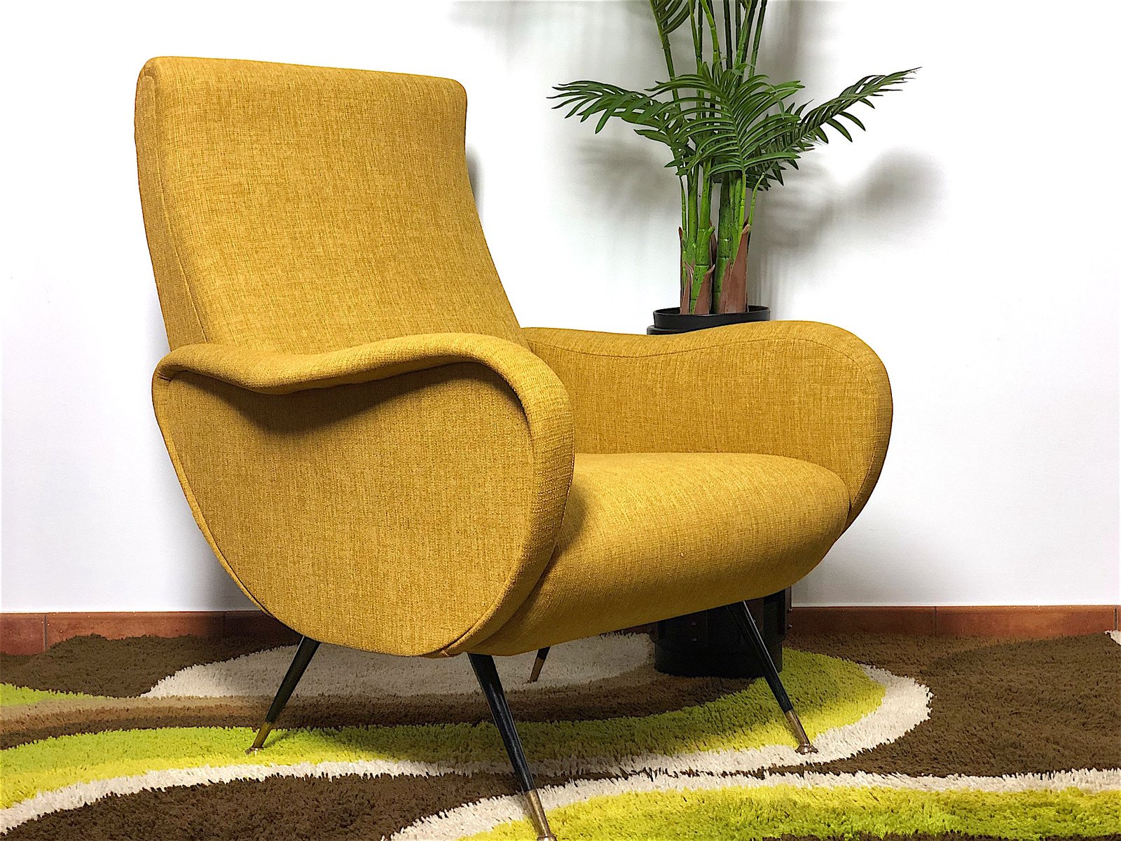 Vintage Lady Chair by Marco Zanuso, 1960s for sale at Pamono