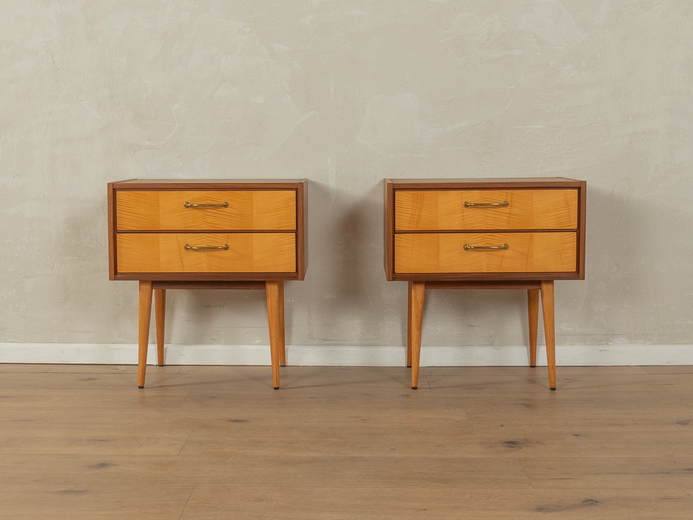 Bedside Tables from WK Möbel, 1950s, Set of 2 for sale at Pamono