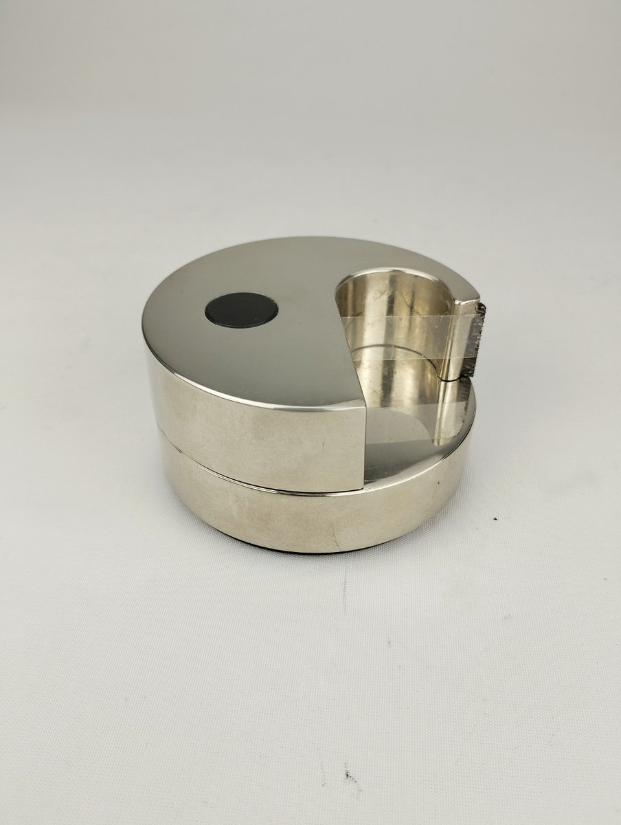 Nickel-Plated Desk Set by Lerche Solingen, 1990s, Set of 10 for sale at ...