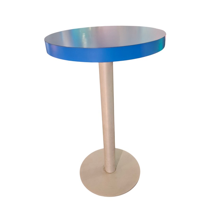 Light Blue Bistro Table for sale at Pamono