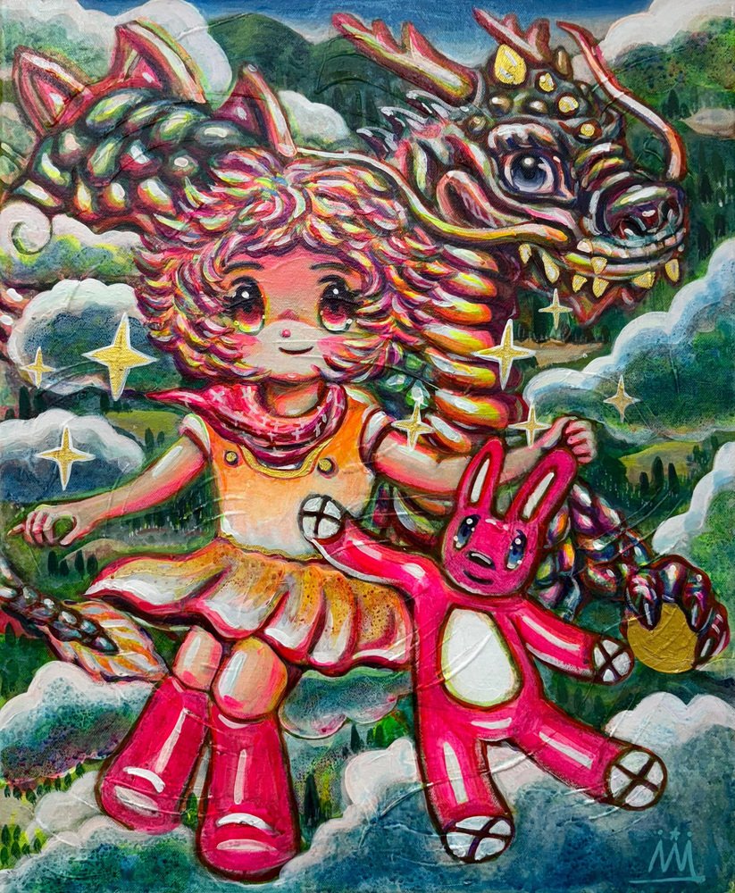 Shin Seung-Hun, Chun-Ja’s Multiverse Story, 2025, Acrylic on Canvas for ...