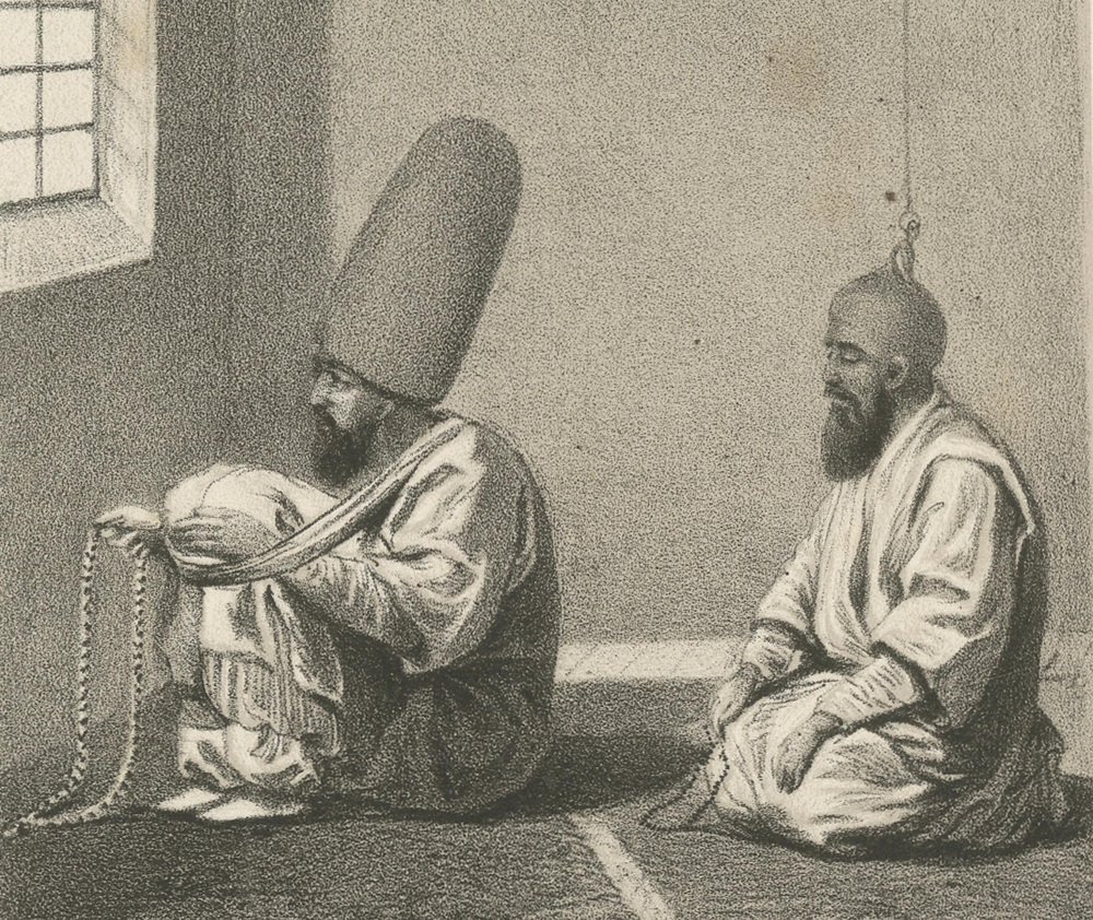 Emrik & Binger, Islamic Sufi Ritual, 1863, Lithograph on Paper for sale ...