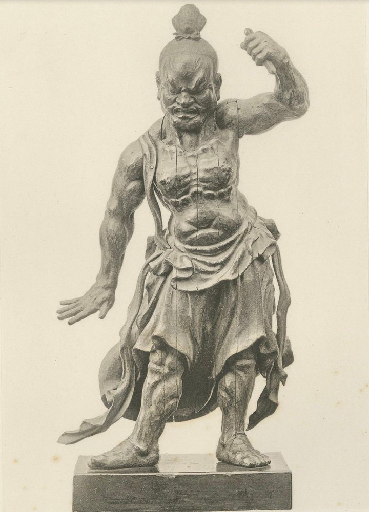 Statues of Japanese Guardian Deities, 1884, Paper for sale at Pamono