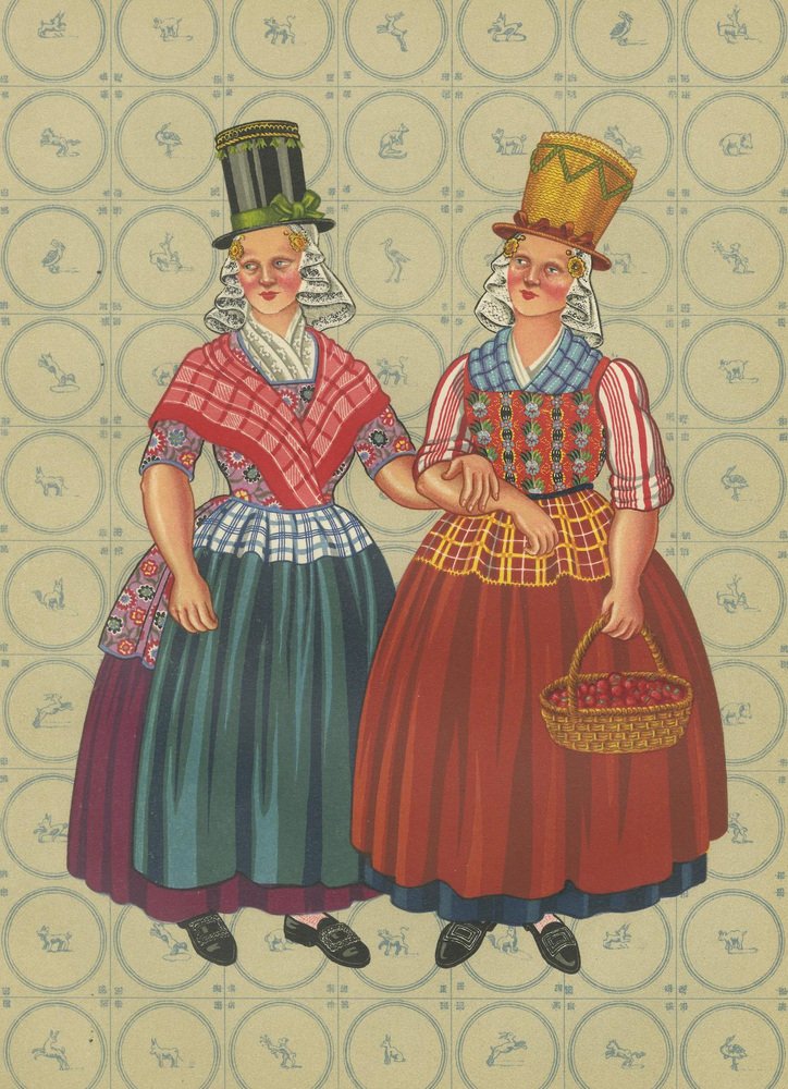 Gratiane de Gardilanne and Elizabeth Whitney Moffatt, Frisian Women in ...