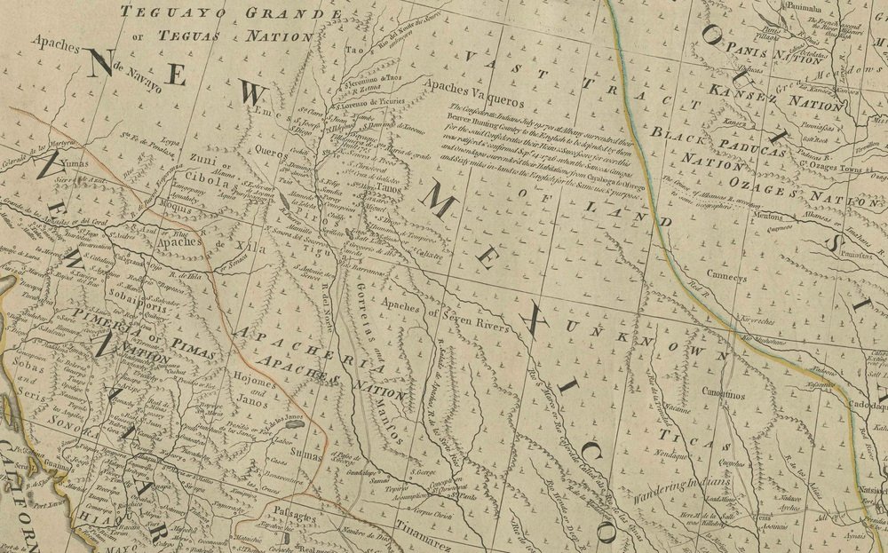Antique Wall Map of North America, 1793 for sale at Pamono