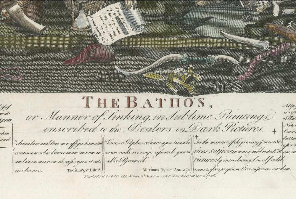 Hogarth, Final Satire: The Bathos, 1800, Print for sale at Pamono