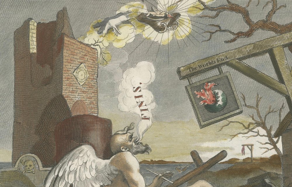 Hogarth, Final Satire: The Bathos, 1800, Print for sale at Pamono