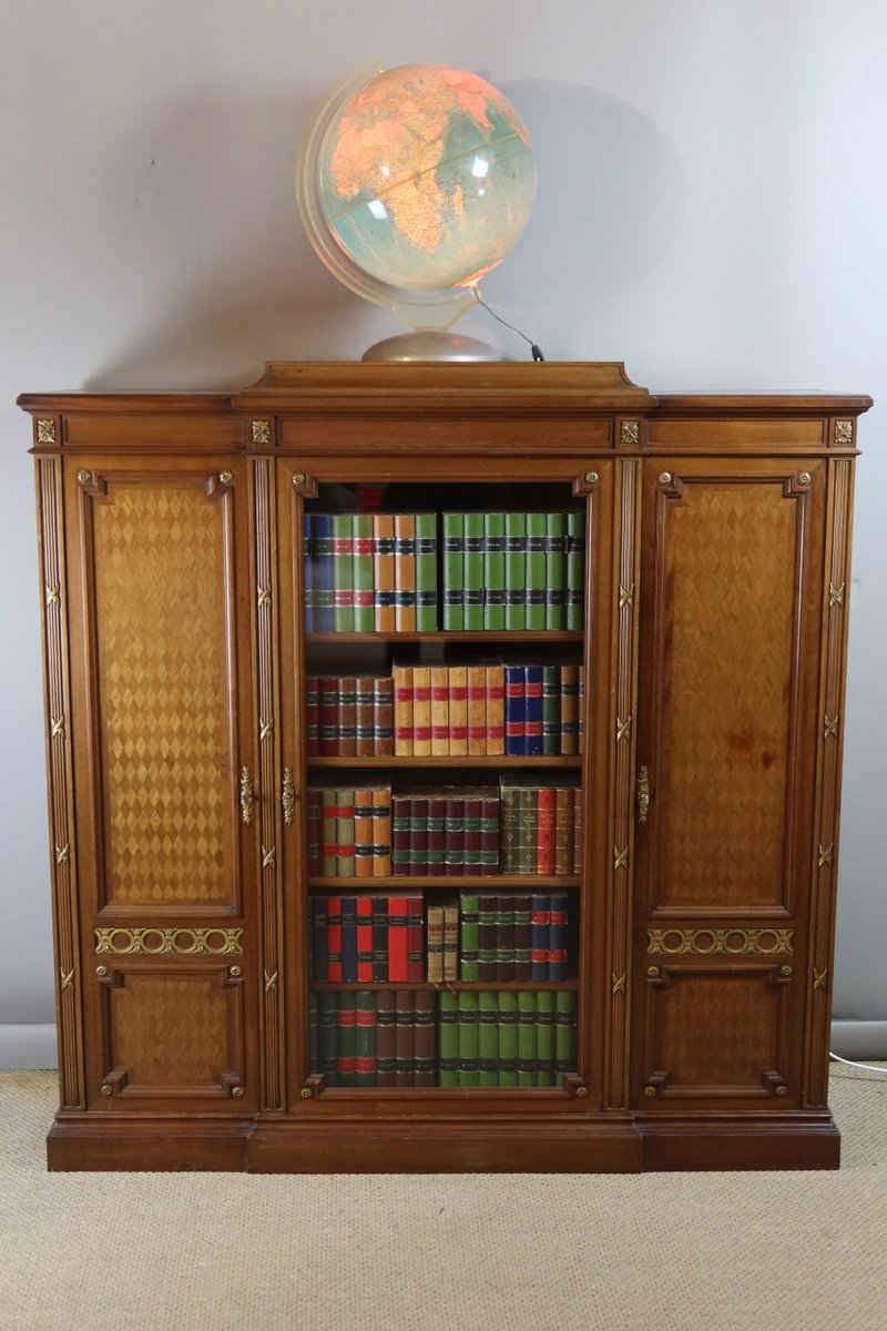 Napoleon III Library in Wood for sale at Pamono