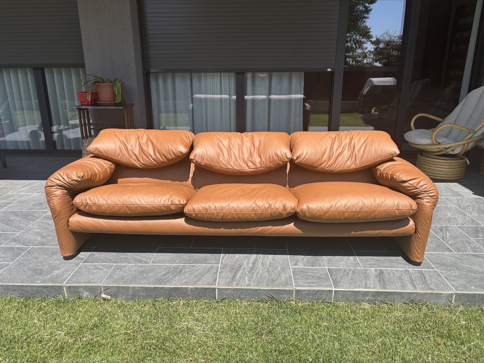 Divano Maralunga di Vico Magistretti per Cassina, anni '70 in vendita ...