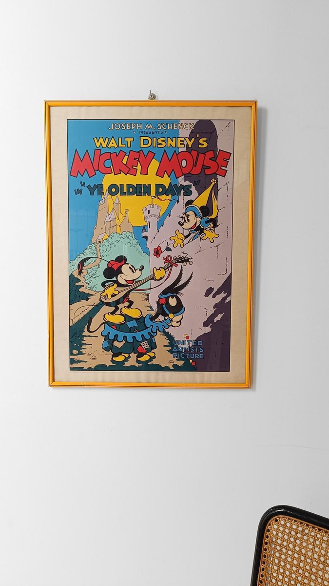 Walt Disneys Mickey Mouse Serigraph, 1970s for sale at Pamono