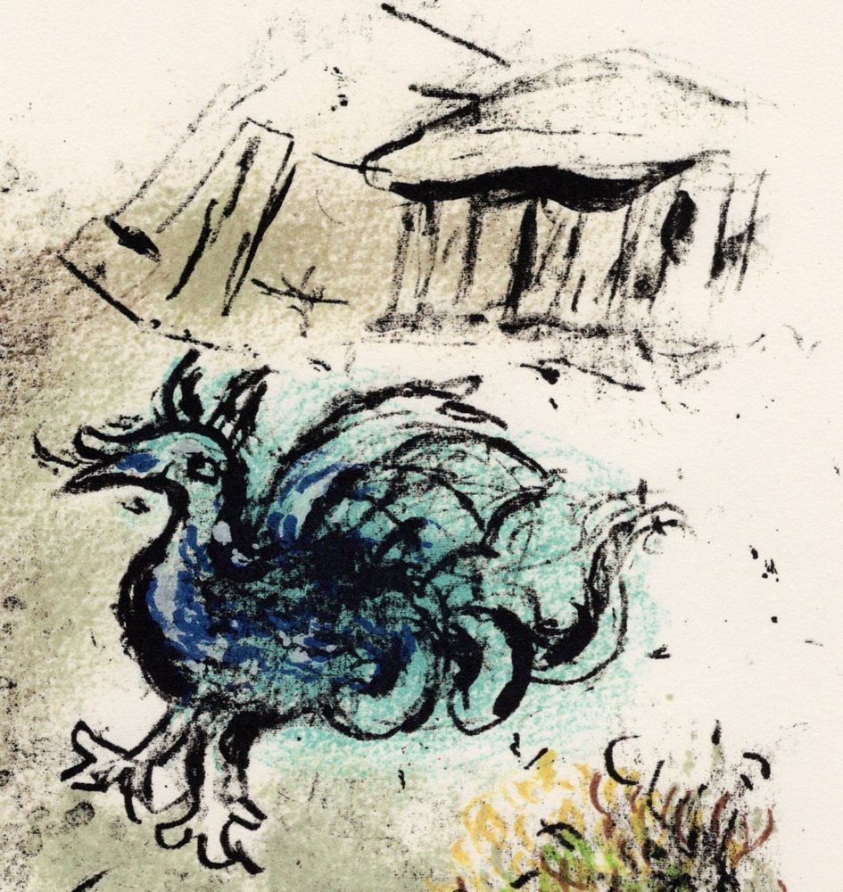 Marc Chagall, Tityos from Odyssey, 1989, Lithograph for sale at Pamono