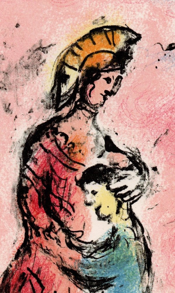 Marc Chagall, Ulysses Reveals His Identity from Odyssey, 1989 ...