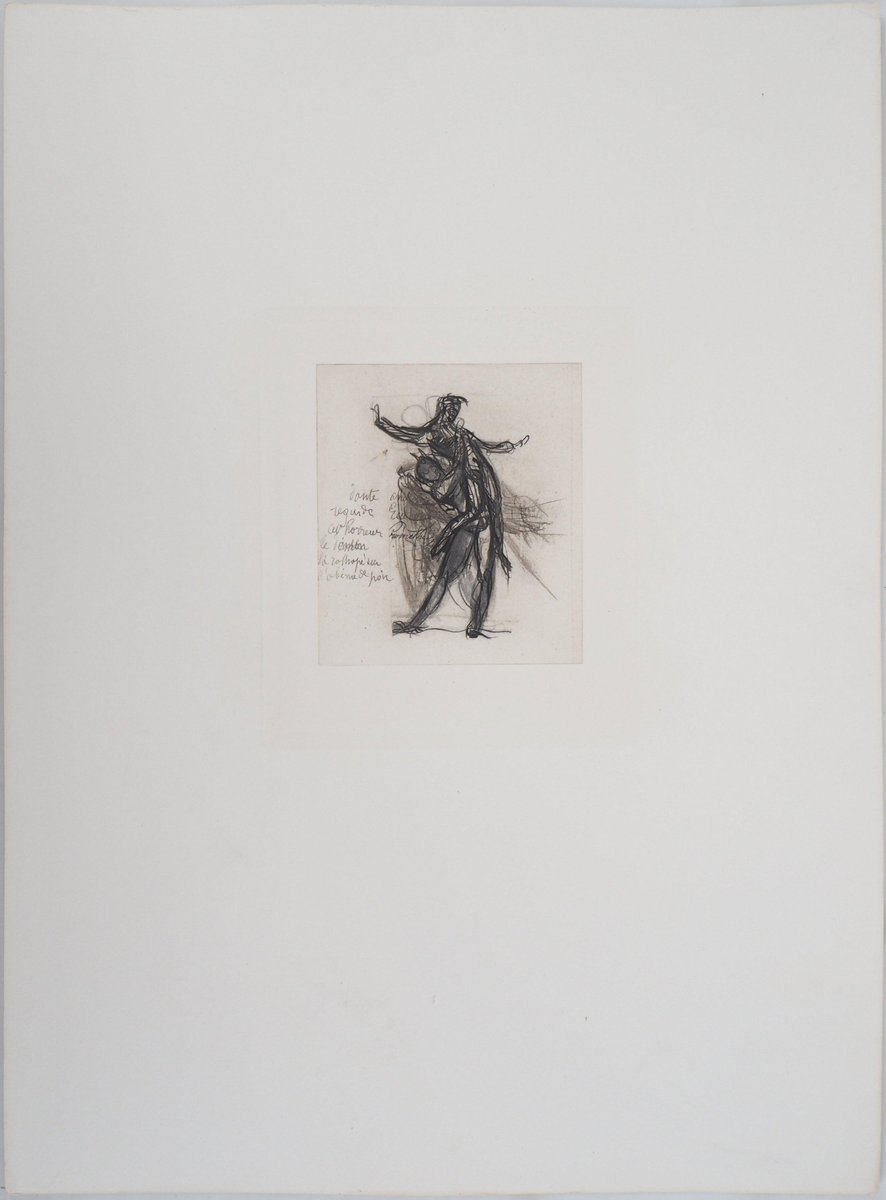 After Auguste Rodin, Demon Showing a Shadow Fallen in the Pitch ...