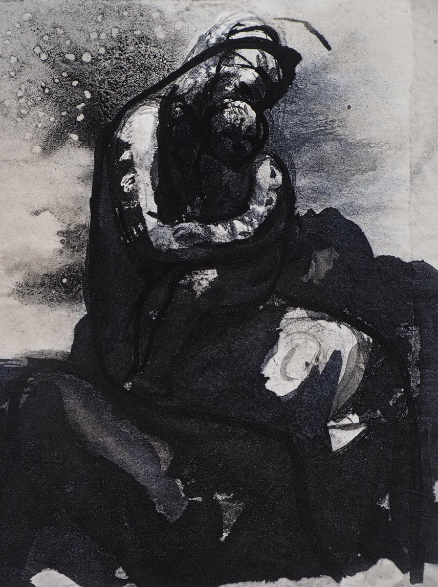 After Auguste Rodin, The Mother and Her Child, Engraving for sale at Pamono