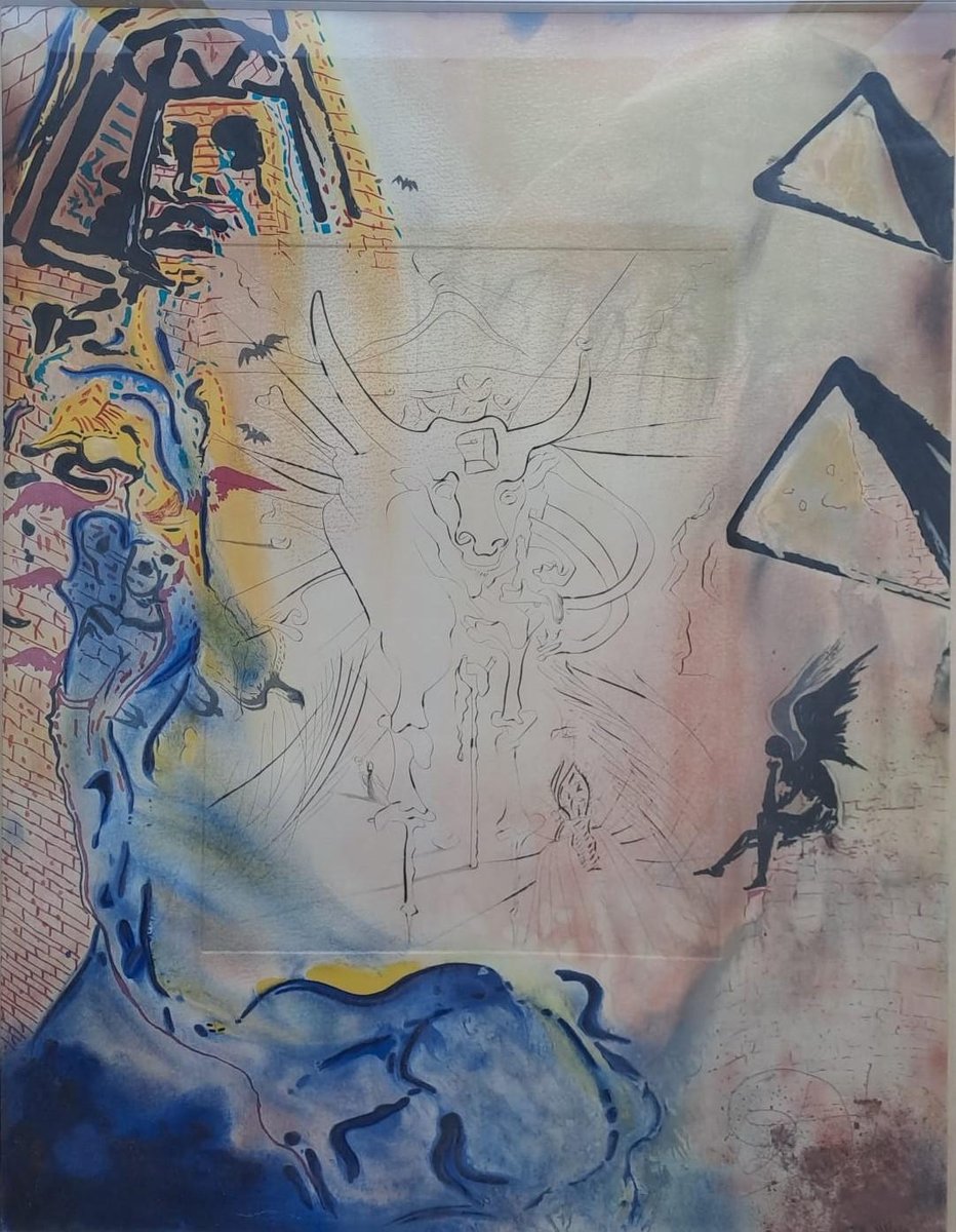 Salvador Dali, The Dream of Moses, Original Lithograph for sale at Pamono