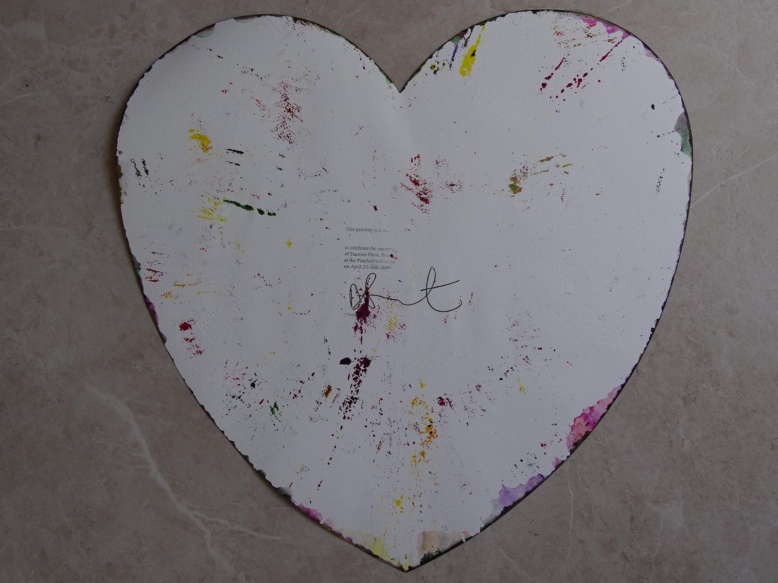 Damien Hirst, Heart, Requiem, Spin Painting, 2009 for sale at Pamono