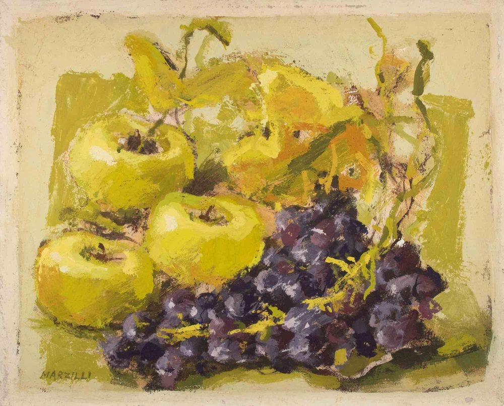 Franco Marzilli, Still Life, Oil Painting, 1970s for sale at Pamono