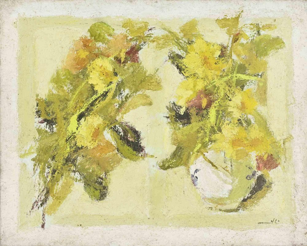 Franco Marzilli, Still Life, Oil Painting, 1970s for sale at Pamono