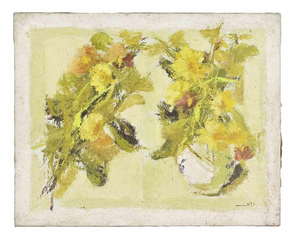 Franco Marzilli, Still Life, Oil Painting, 1970s for sale at Pamono