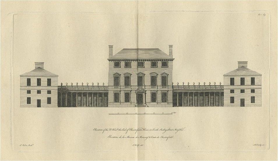 Chesterfield House, 1770, Paper for sale at Pamono