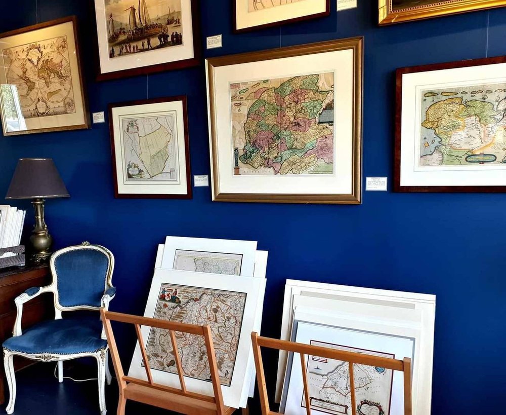 Germany and Bordering Kingdoms Map by N. Visscher, 1680 for sale at Pamono