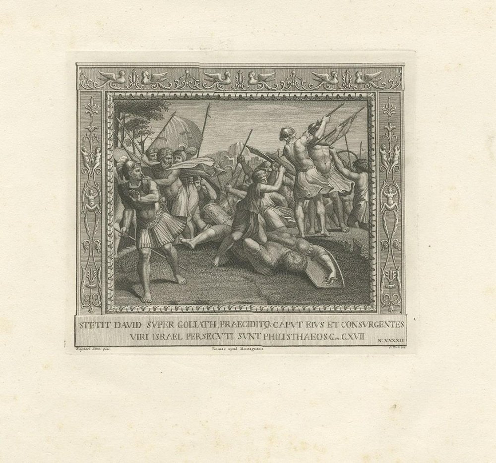 Consecration of David and of David and Goliath, Paper for sale at Pamono