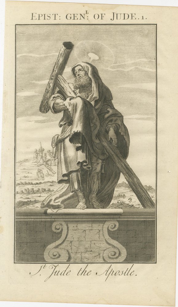 Vision of Candlesticks and Apostle Jude and Judgment of Angels, Paper ...