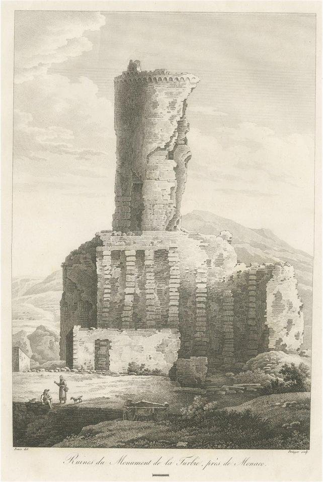 Roman Tropaeum Alpium, 1780, Paper for sale at Pamono